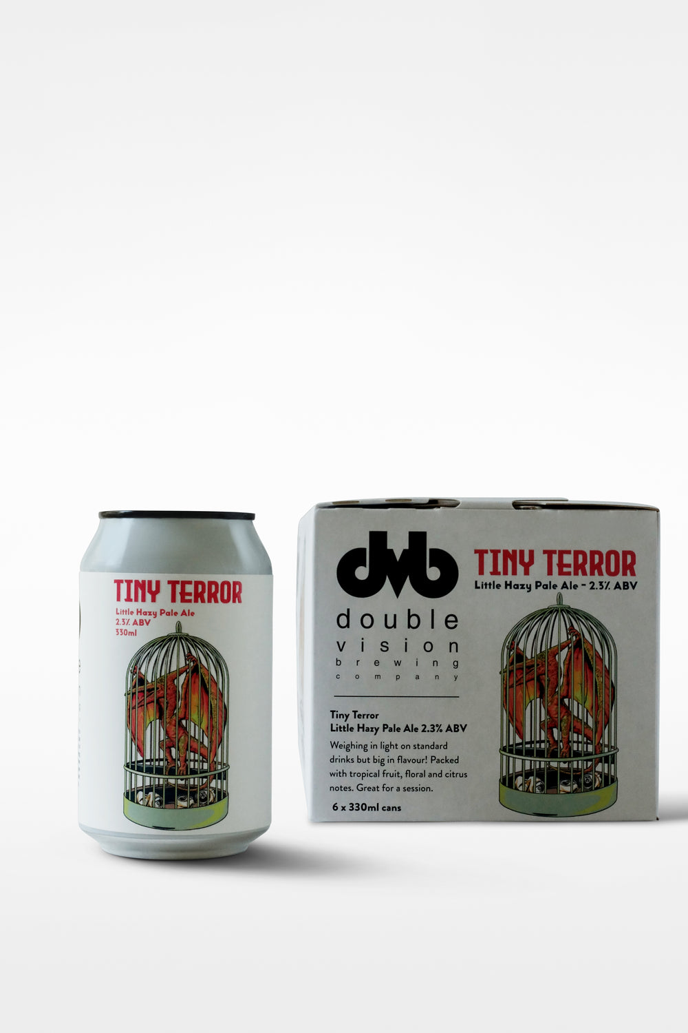 Double Vision Brewing Company Tiny Terror 330ml 6 Pack | bythebottle.co.nz
