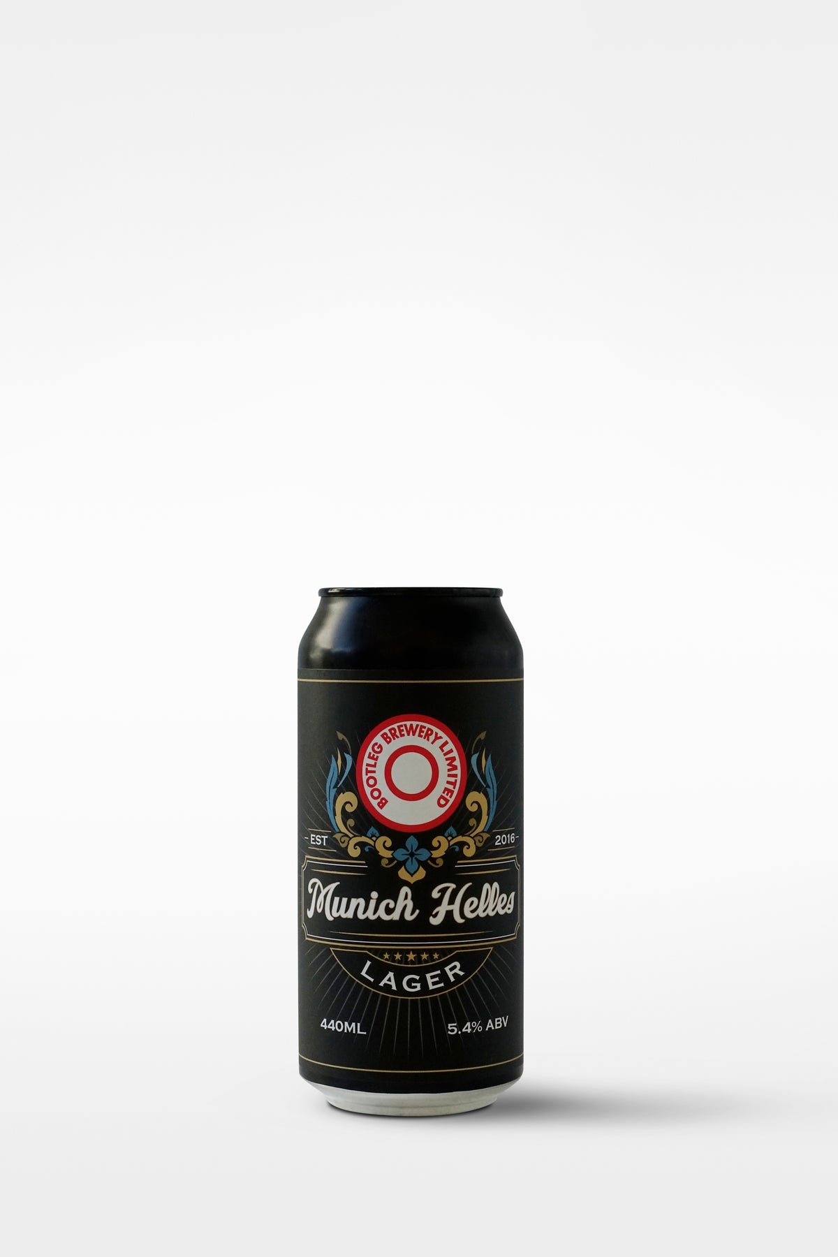 Bootleg Brewery Munich Helles Lager 440ml | bythebottle.co.nz
